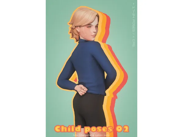 Helgatisha Ts4 Model Poses 17 Pose Pack Cas