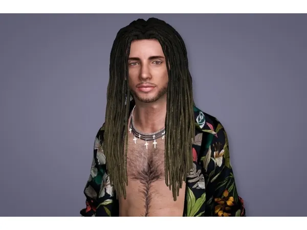 EBONIX FAZED DREADS - Sims 3 CC - SimsFinds