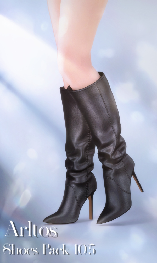 Shoes Pack 105 by Arltos - Sims 4 CC - SimsFinds