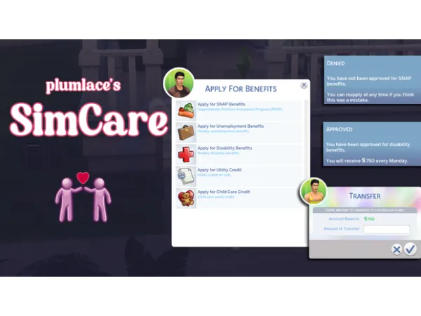 SimCare by plumlace - Sims 4 CC - SimsFinds